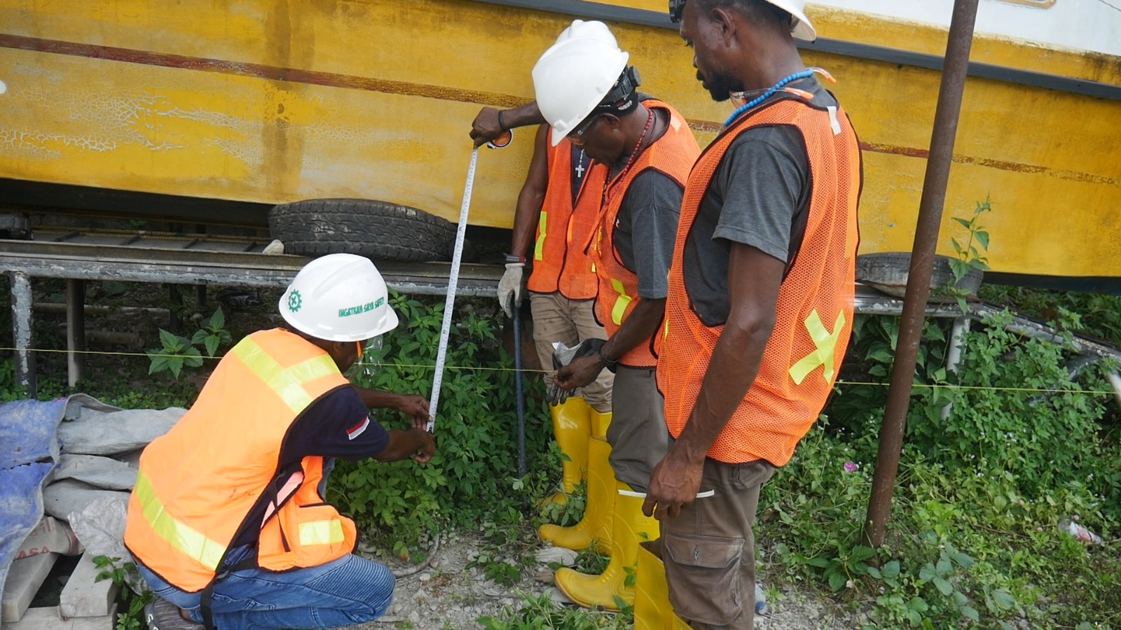 Enam Siswa Training Intan Jaya Pelajari Teknik Pengukuran Boplang di ...